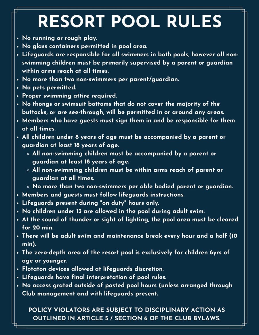 2024 Pool Hours of Operation by Houston Racquet Club - Flipsnack