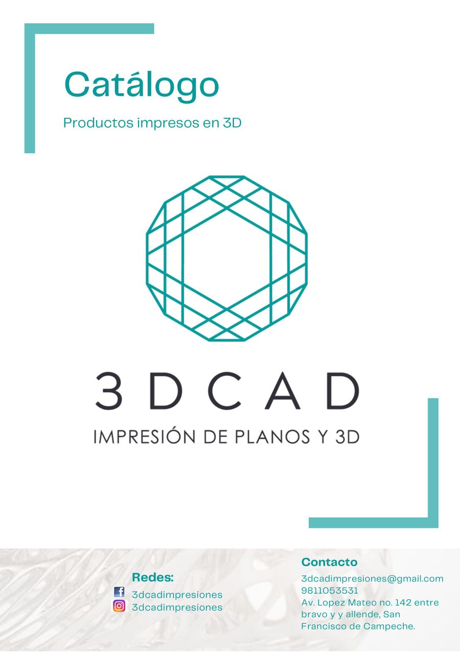 CATALOGO DE 3DCAD by 3DCAD Impresiones - Flipsnack