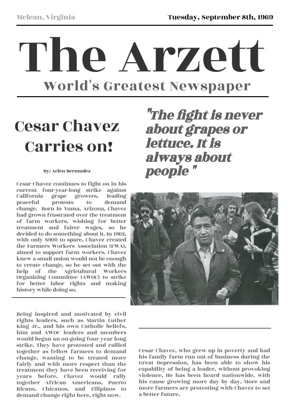 Cesar Chavez by Arlen... - Flipsnack