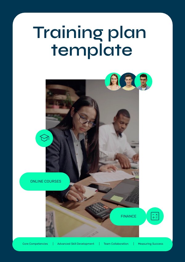 Training plan template by Flipsnack templates - Flipsnack