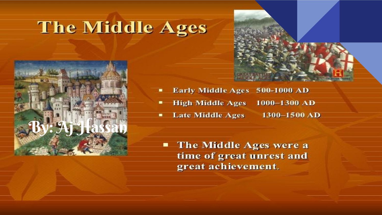 The Middle Ages Project by Abduljalil Hassan - Flipsnack
