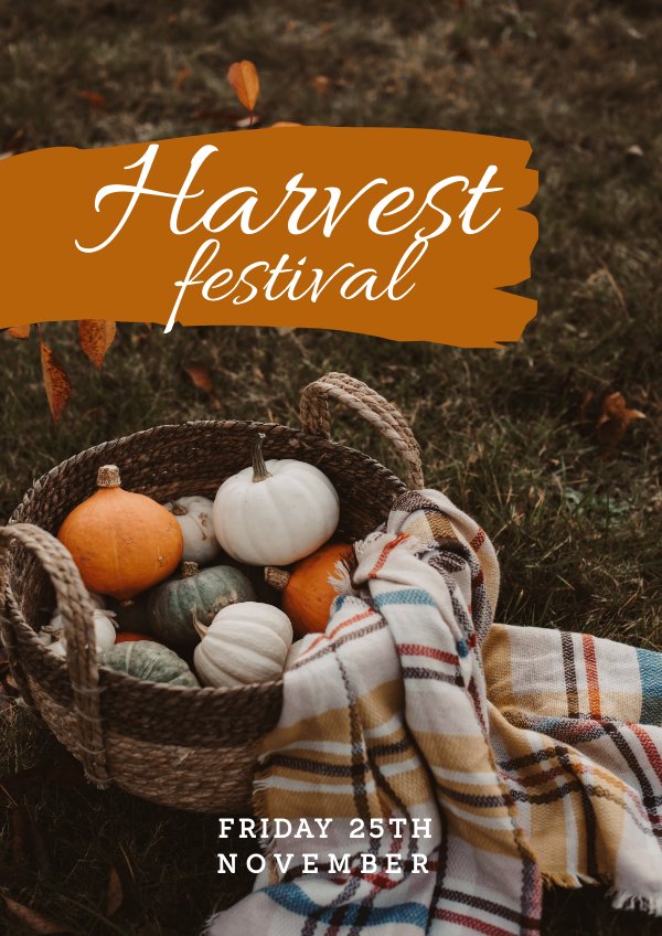 Thanksgiving program template by Luchit Anca - Flipsnack