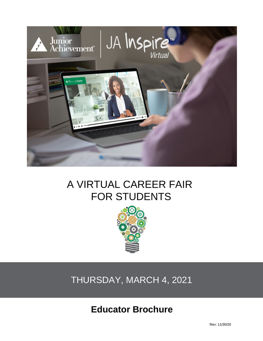 Educator JA Inspire Virtual Brochure 12 3 20 by Makenzie Morris - Flipsnack