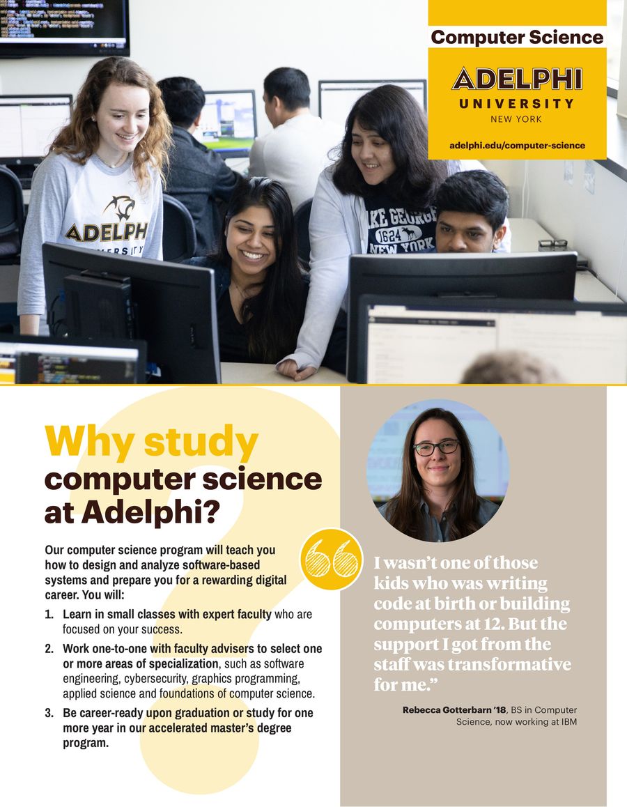 Adelphi University Computer Science by Adelphi University - Flipsnack