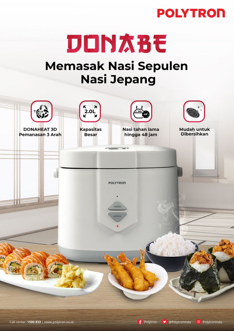 Katalog Rice Cooker Donabe by POLYTRON - Flipsnack