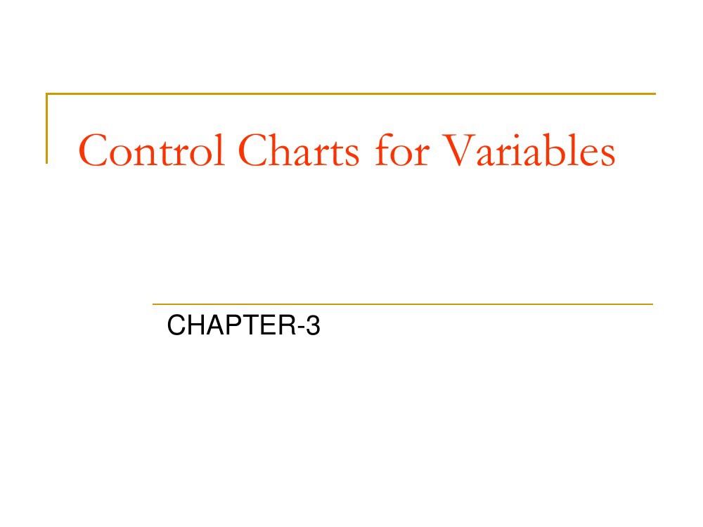 Control Chart Variables by rohanaisemaail - Flipsnack