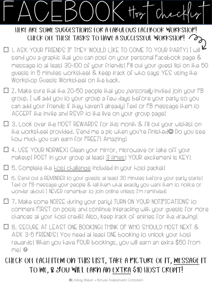Virtual Host Booklet by Lindsey Weber - Flipsnack