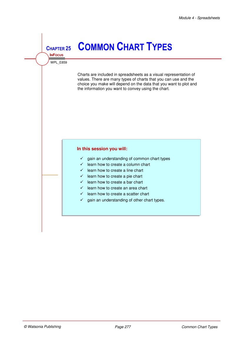 CHAPTER 25 COMMON CHART TYPES by Lance Challenor - Flipsnack