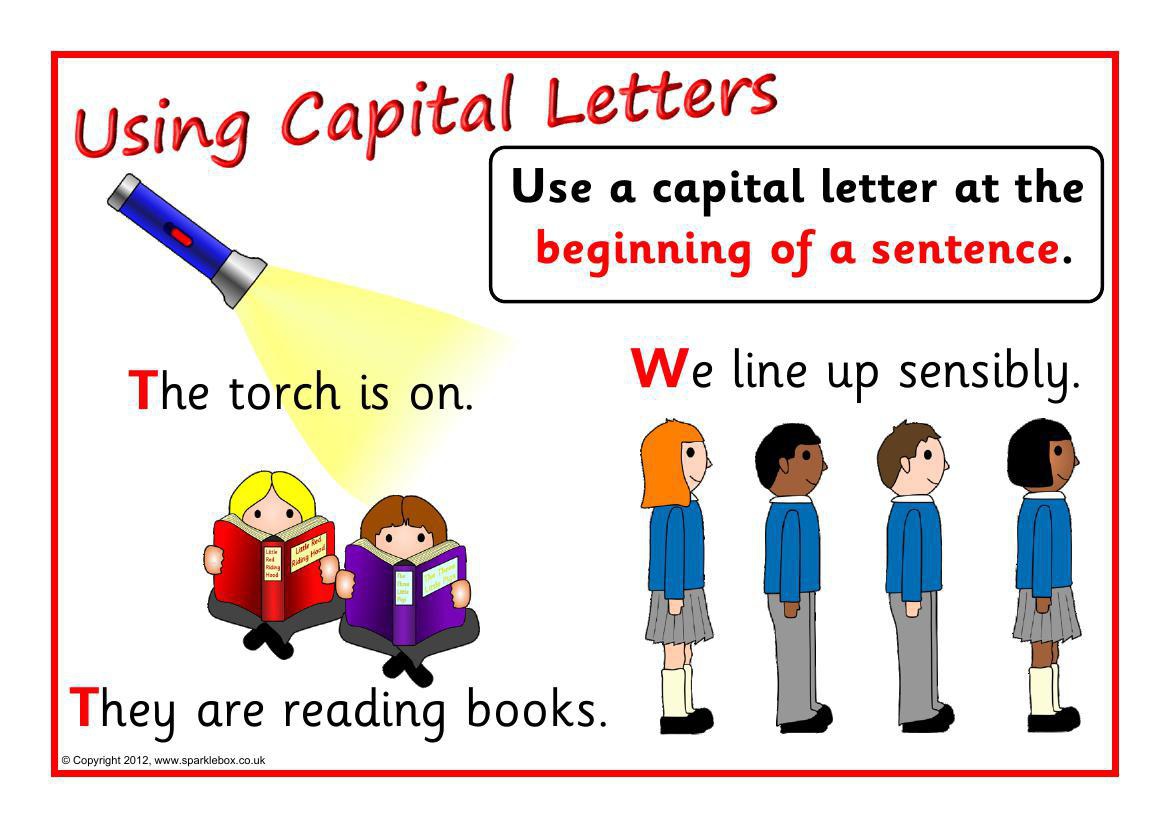 Capital Letters visual aids by Leanne Tracy - Flipsnack