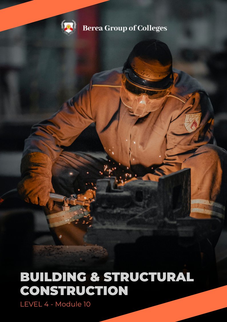 Building & Structural Construction Level 4 Module 10 by E-Publishing ...