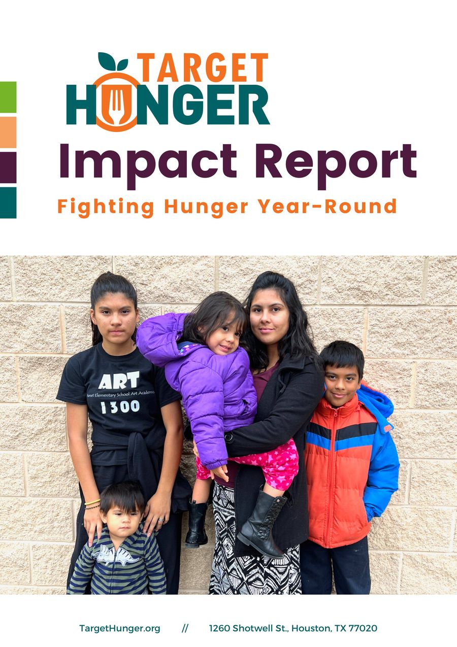 Target Hunger Impact Report by Hannah Urie - Flipsnack