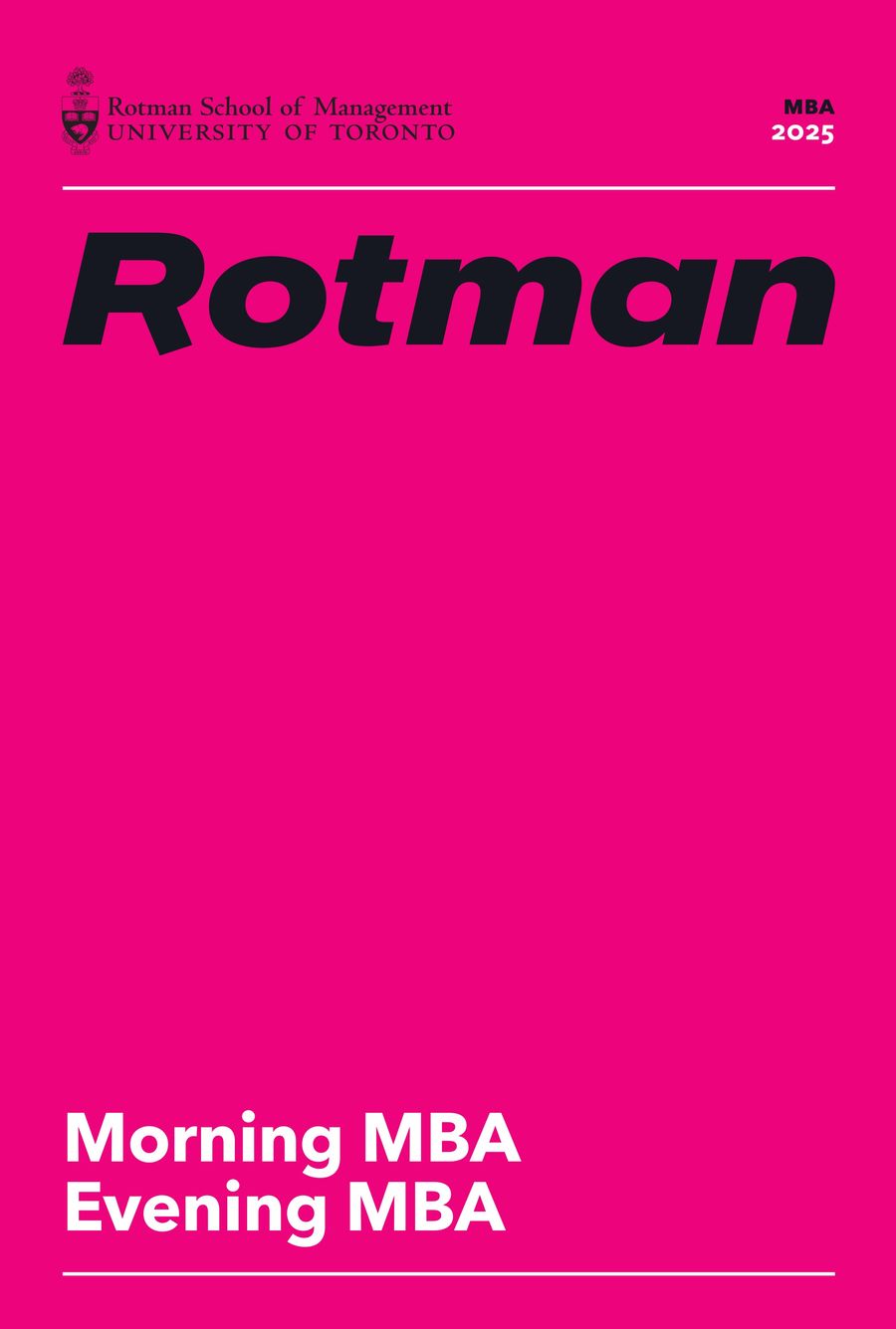 Rotman Morning MBA and Evening MBA Programs by Rotman... - Flipsnack