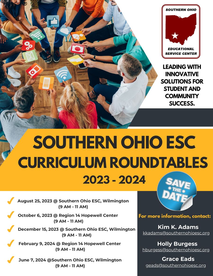 Southern Ohio ESC Events & Professional Learning Opportunities by Kim K ...
