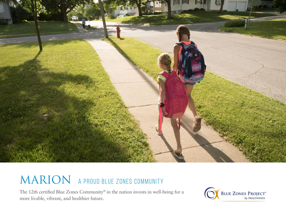 Marion Community Story Blue Zones Project by Blue Zones Project - Flipsnack