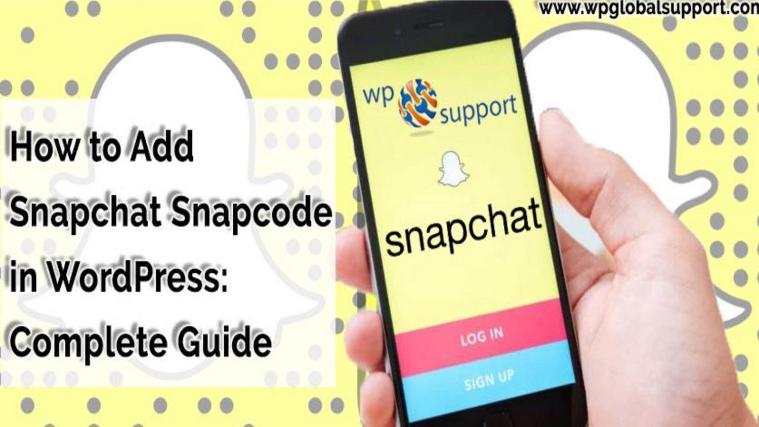 How to Add Snapchat Snapcode in WordPress_ Complete Guide by updeshkk - Flipsnack