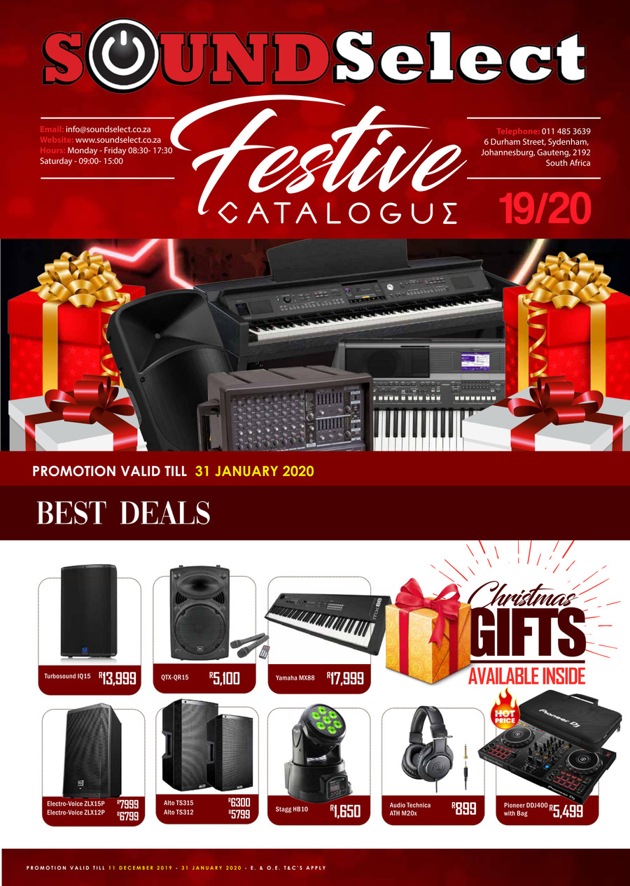 Soundselect Festive Catalogue 2019 by Robyn - Flipsnack