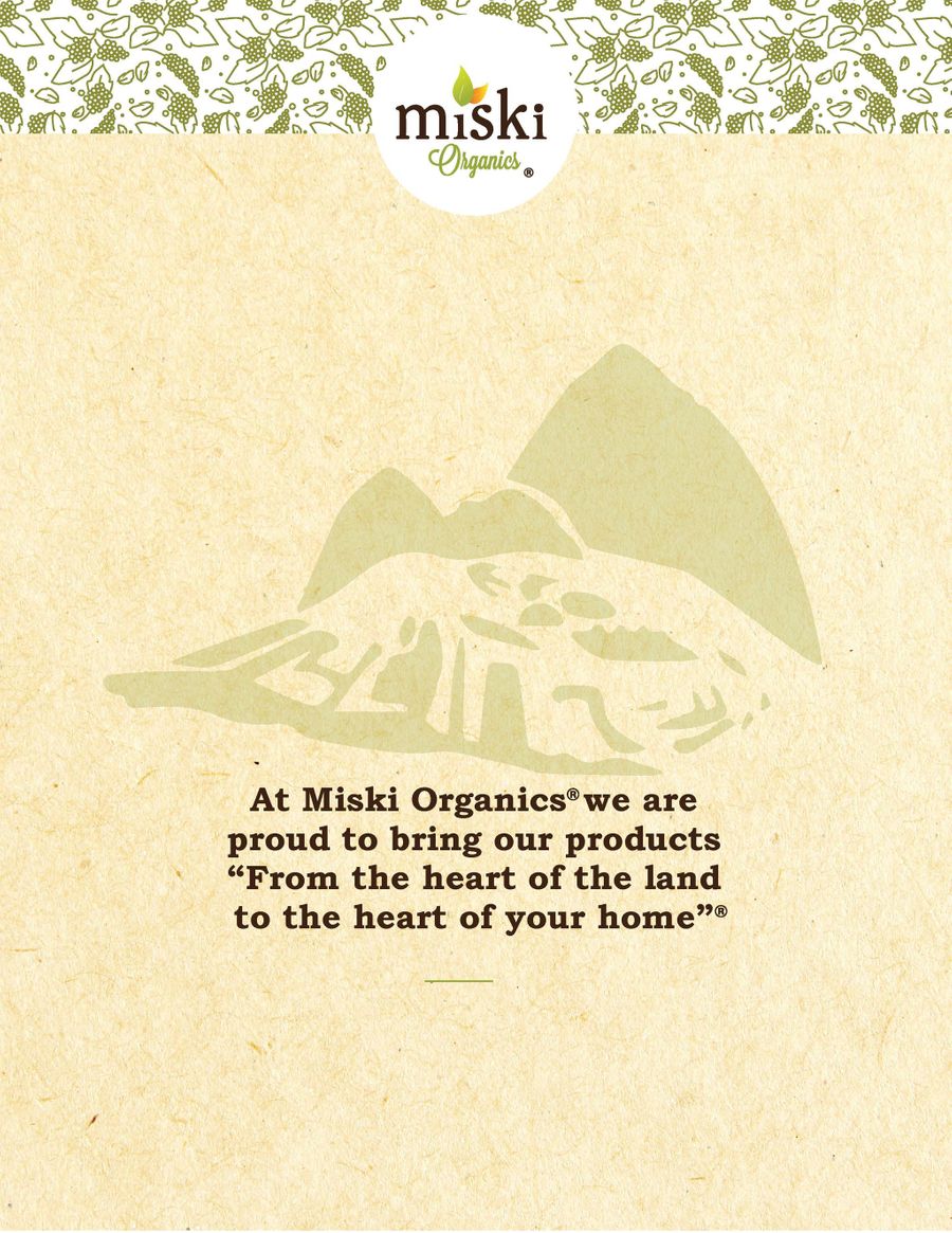 Miski Organics All New Catalogue by Mariella Irivarren - Flipsnack
