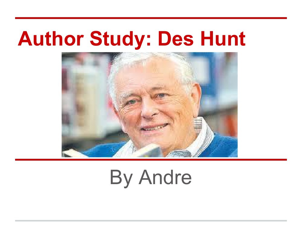 Des Hunt by Andre - Flipsnack