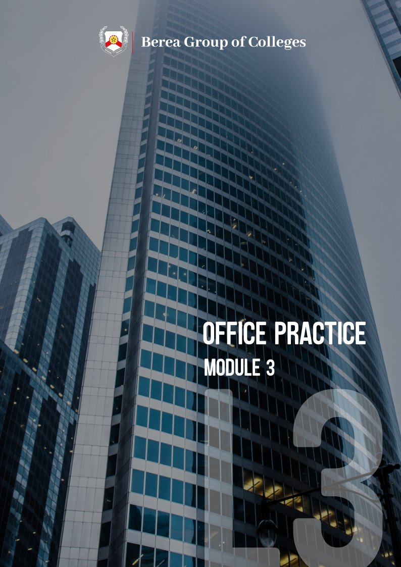 Office Practice L3 Module 3 by E-Publishing - Flipsnack