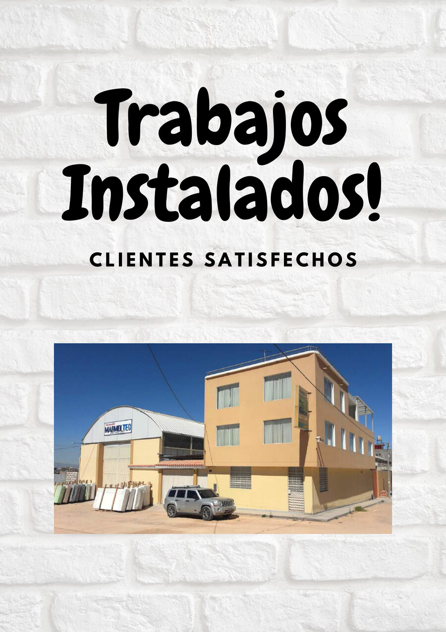 CATALOGO MARMOLTEC TRABAJOS INSTALADOS by - Flipsnack
