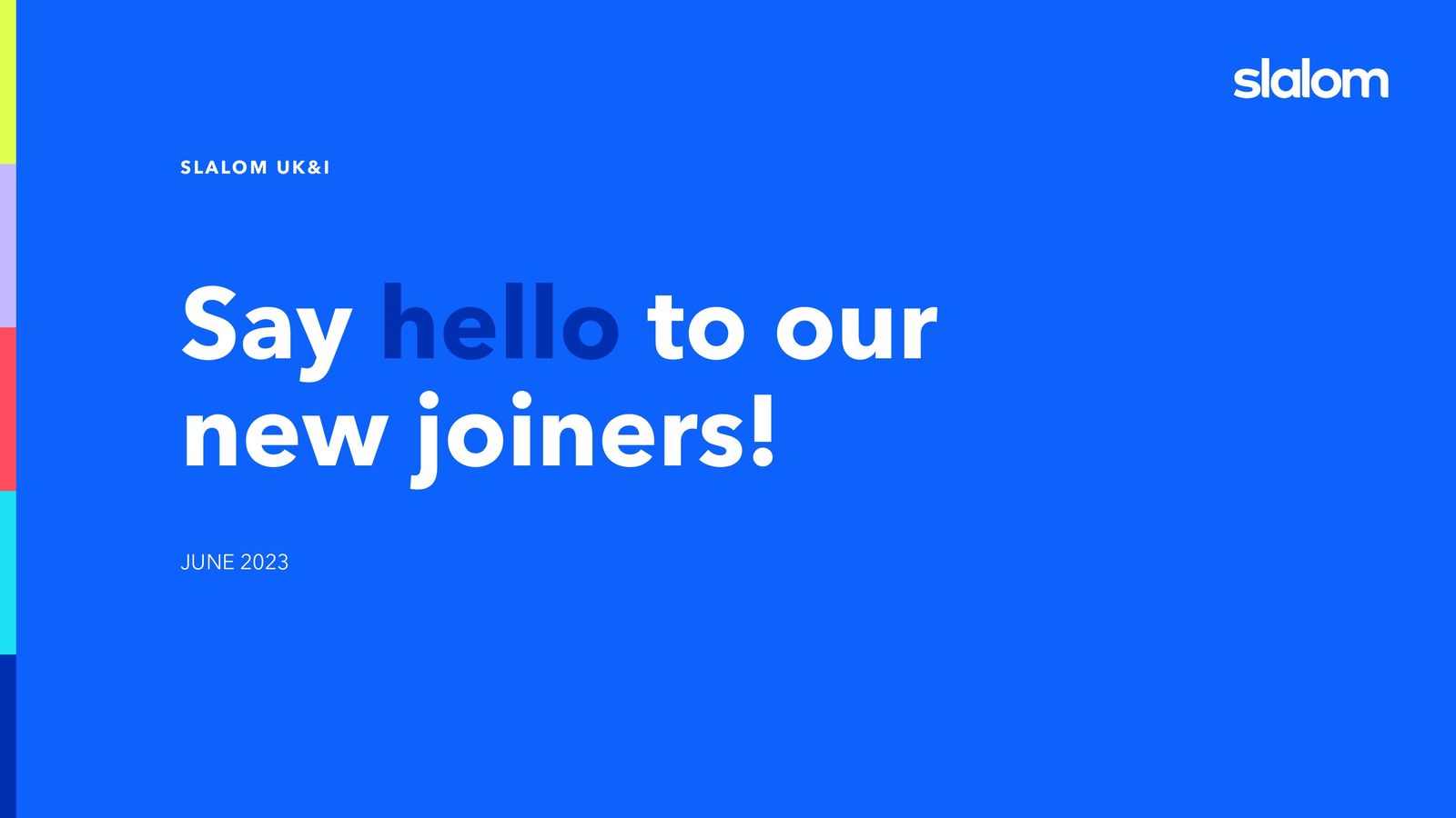 Say hello to our new joiners by UK Marketing - Flipsnack