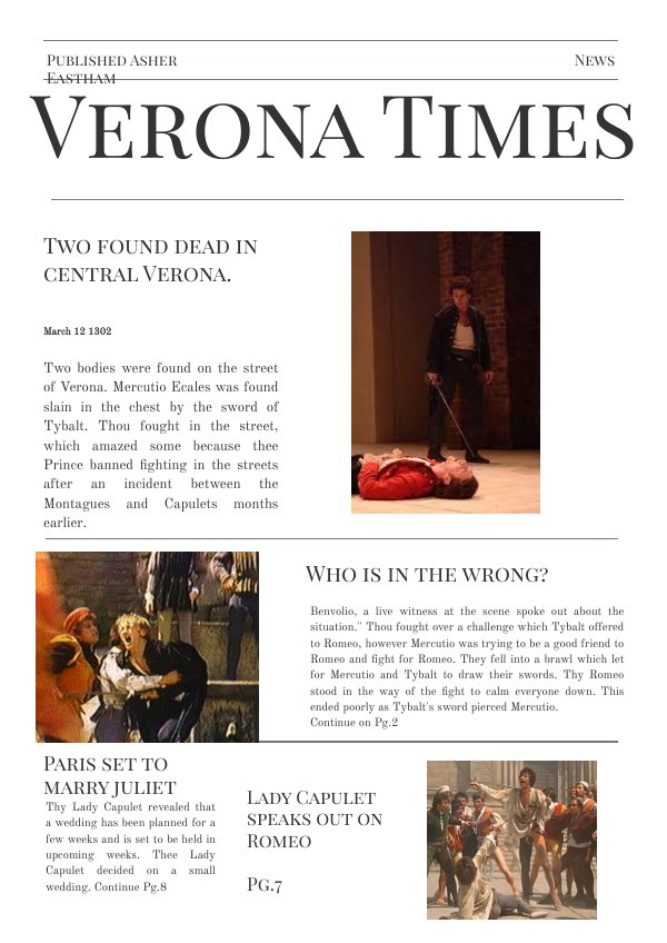 Romeo and Juliet by Asher Eastham - Flipsnack