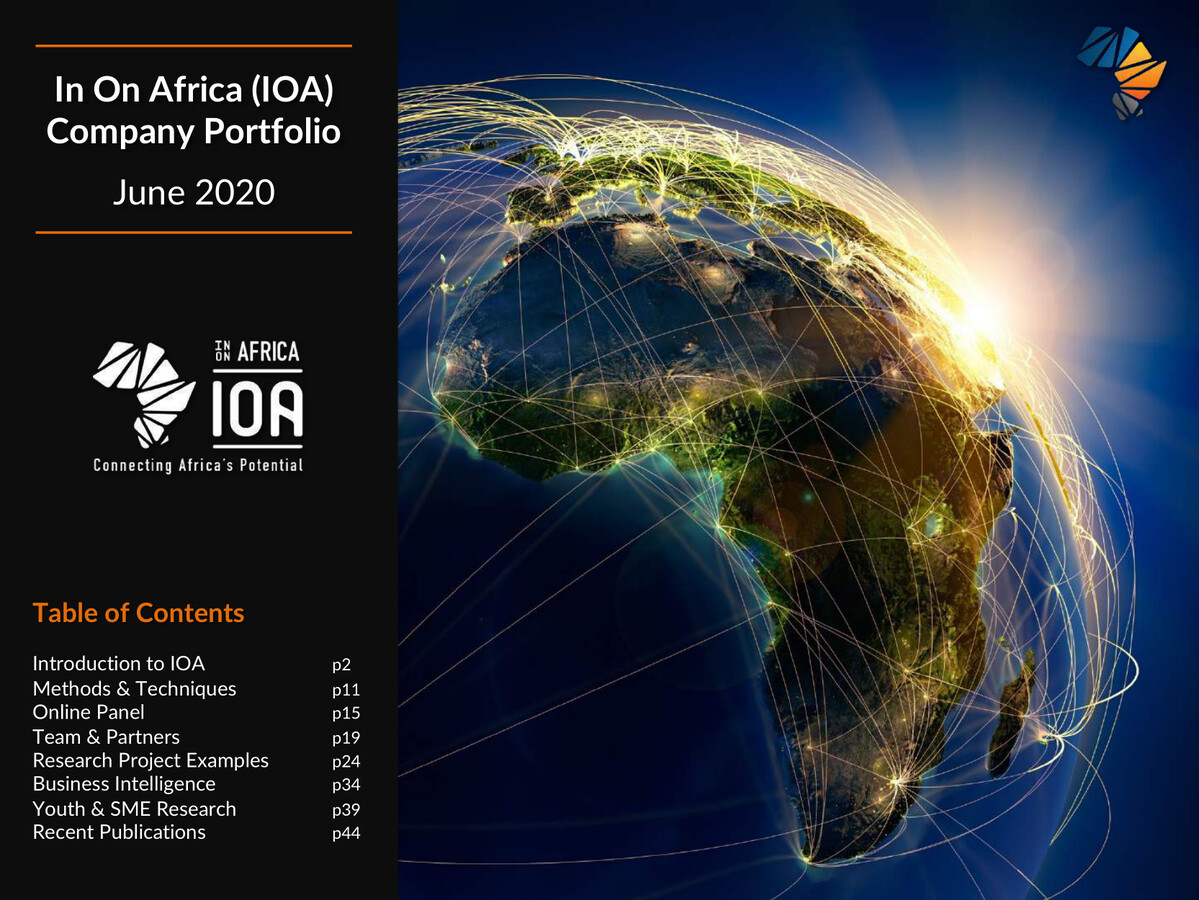 IOA Company Portfolio - June 2020 by IOA - Flipsnack