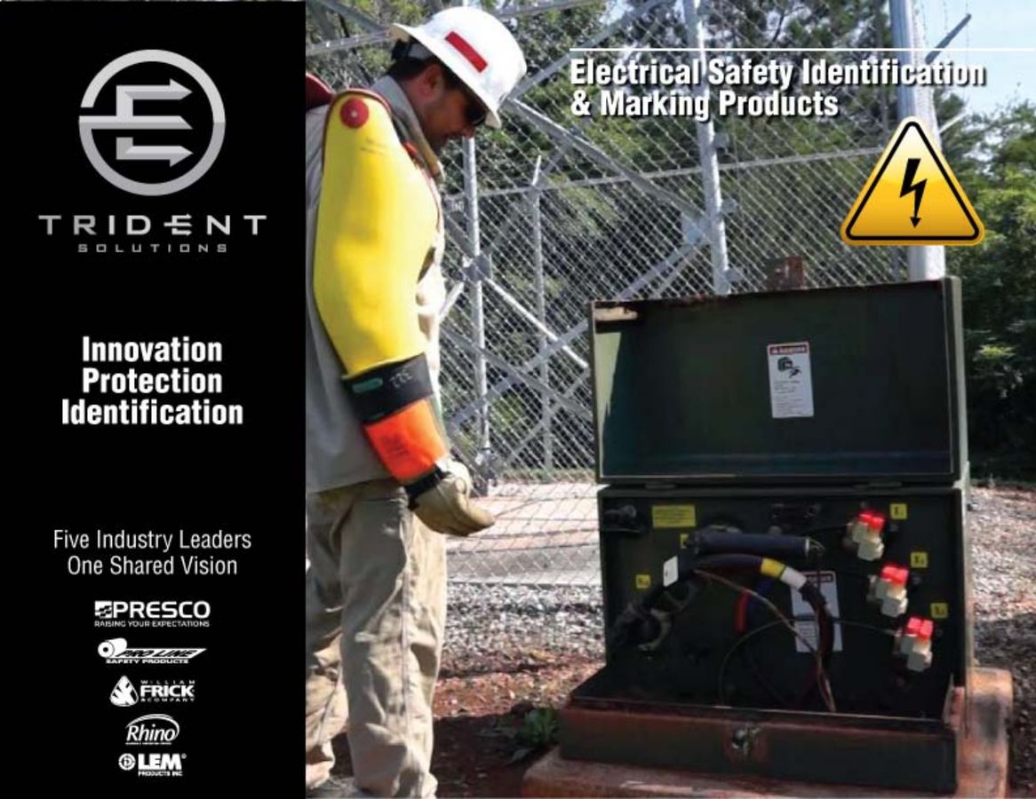 Trident electrical safety identification products by John Krause - Flipsnack