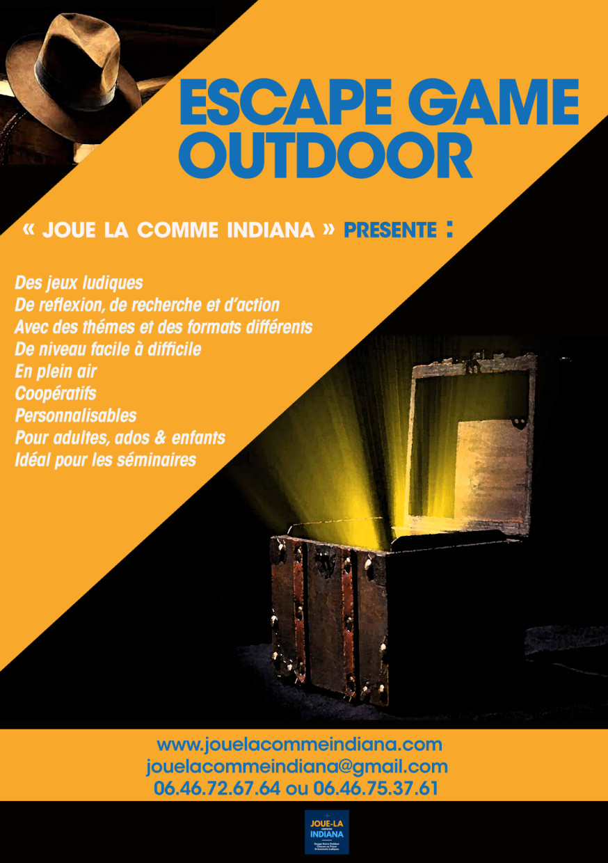 Brochure Escape Game Outdoor by NICOLAS LAINE - Flipsnack