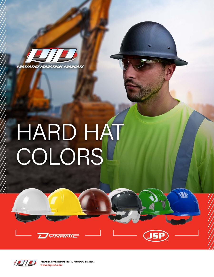 PIP® Hard Hat Color Chart by PIP Marketing - Flipsnack