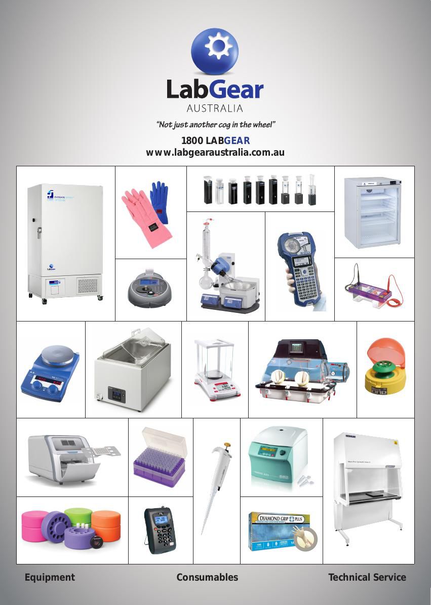 LabGear Australia Product Overview by Lga Australia - Flipsnack