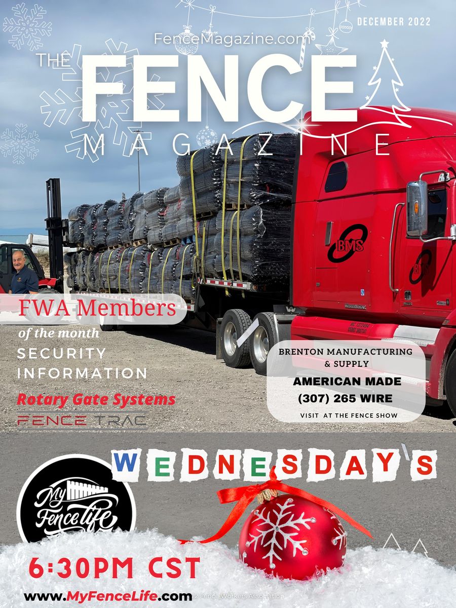 The Fence Magazine - December 2022 by Brian Frederiksen - Flipsnack
