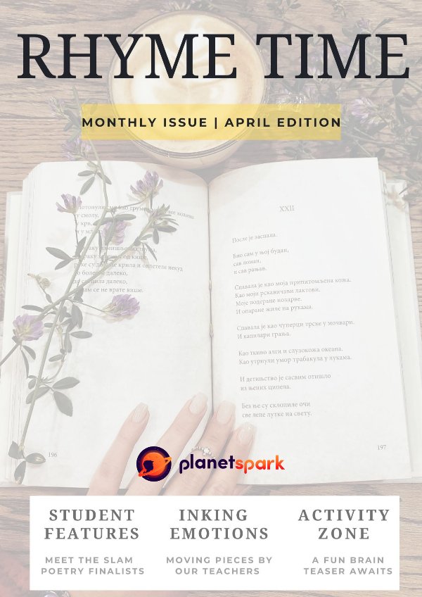 Rhyme Time E-Magazine | April Edition by Apoorva Chhabra - Flipsnack