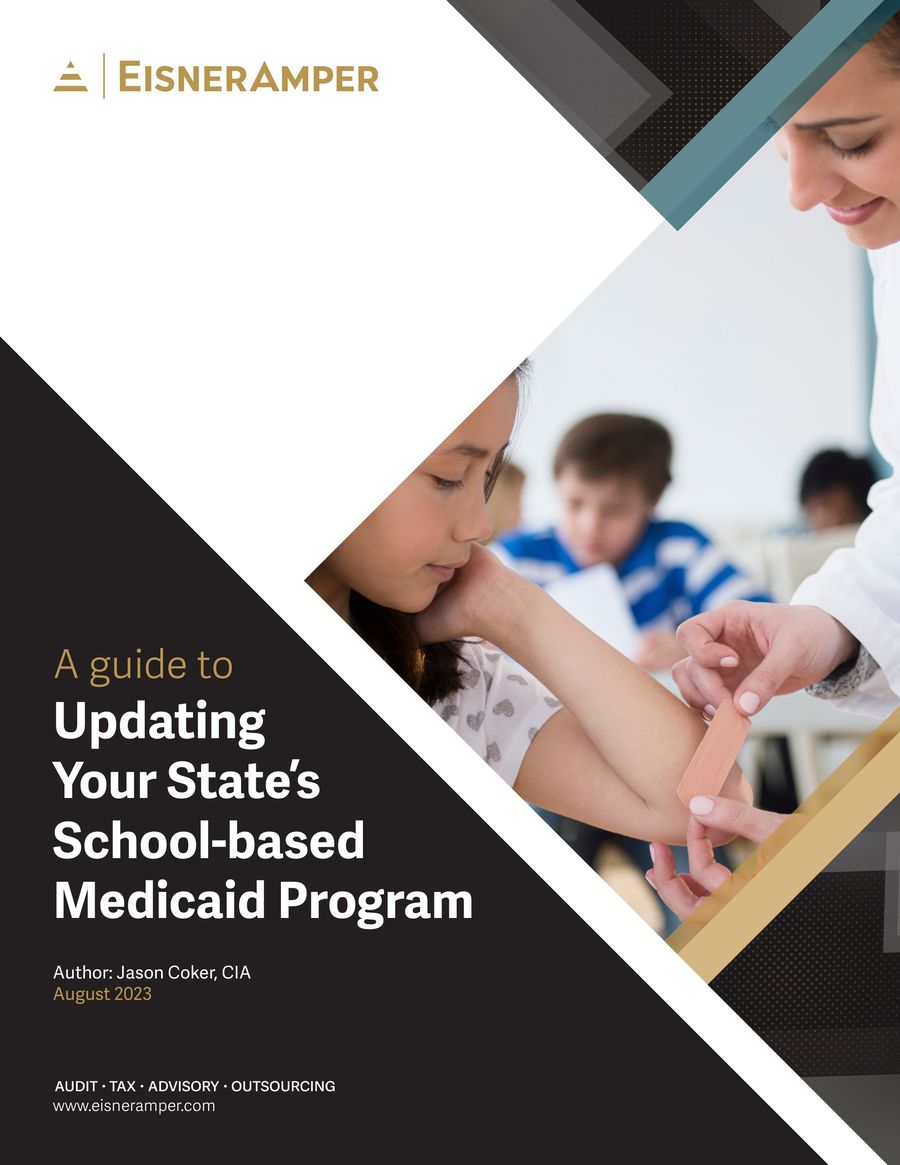 Updating Your School-Based Medicaid Program by EisnerAmper