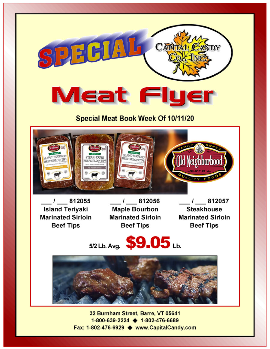MASTER SPECIAL MEAT FLYER by Alice Laperle - Flipsnack