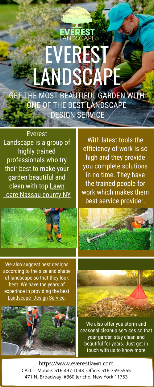 Get the beautiful garden with Landscape Design Service by Everest ...