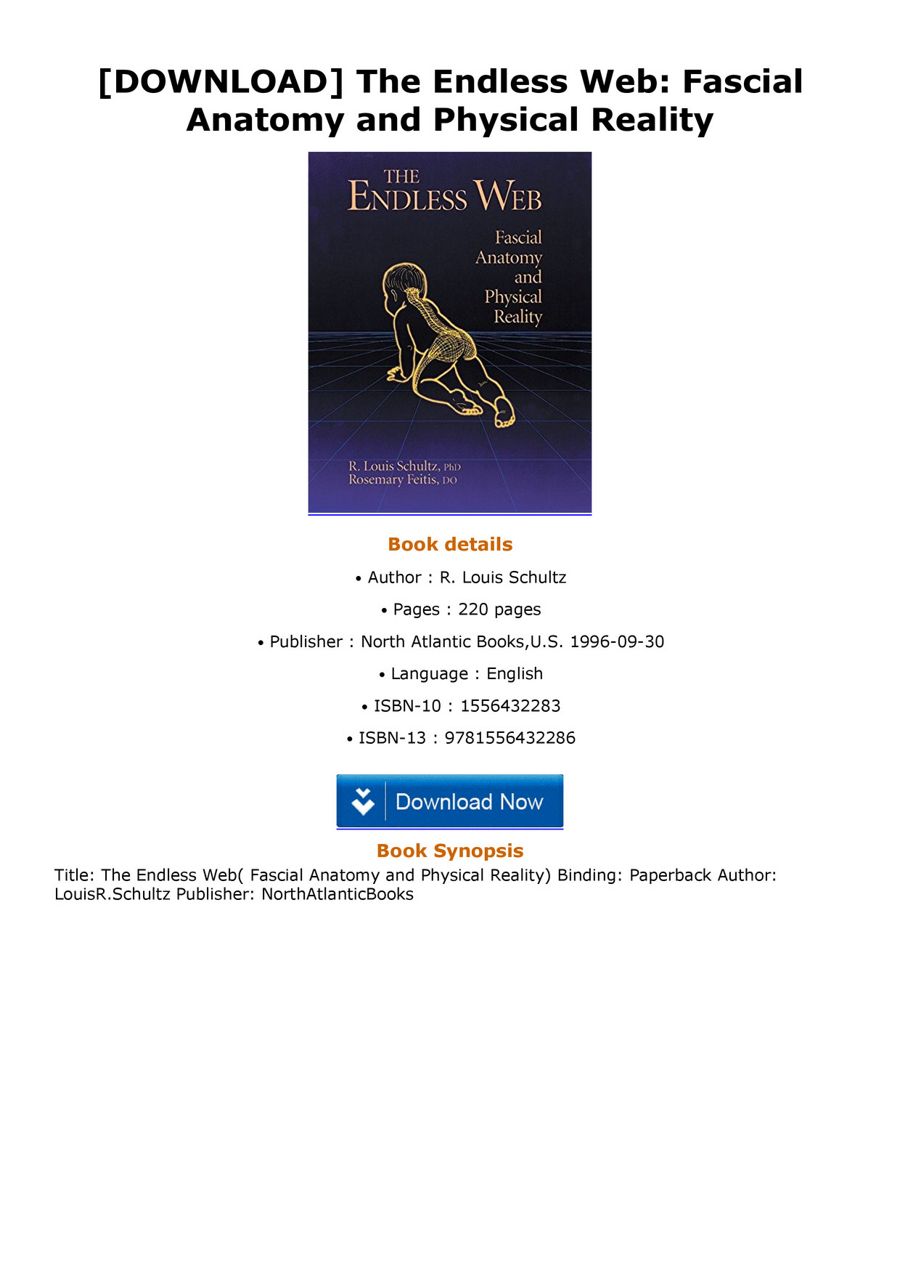 DOWNLOAD The Endless Web Fascial Anatomy and Physical Reali by ...