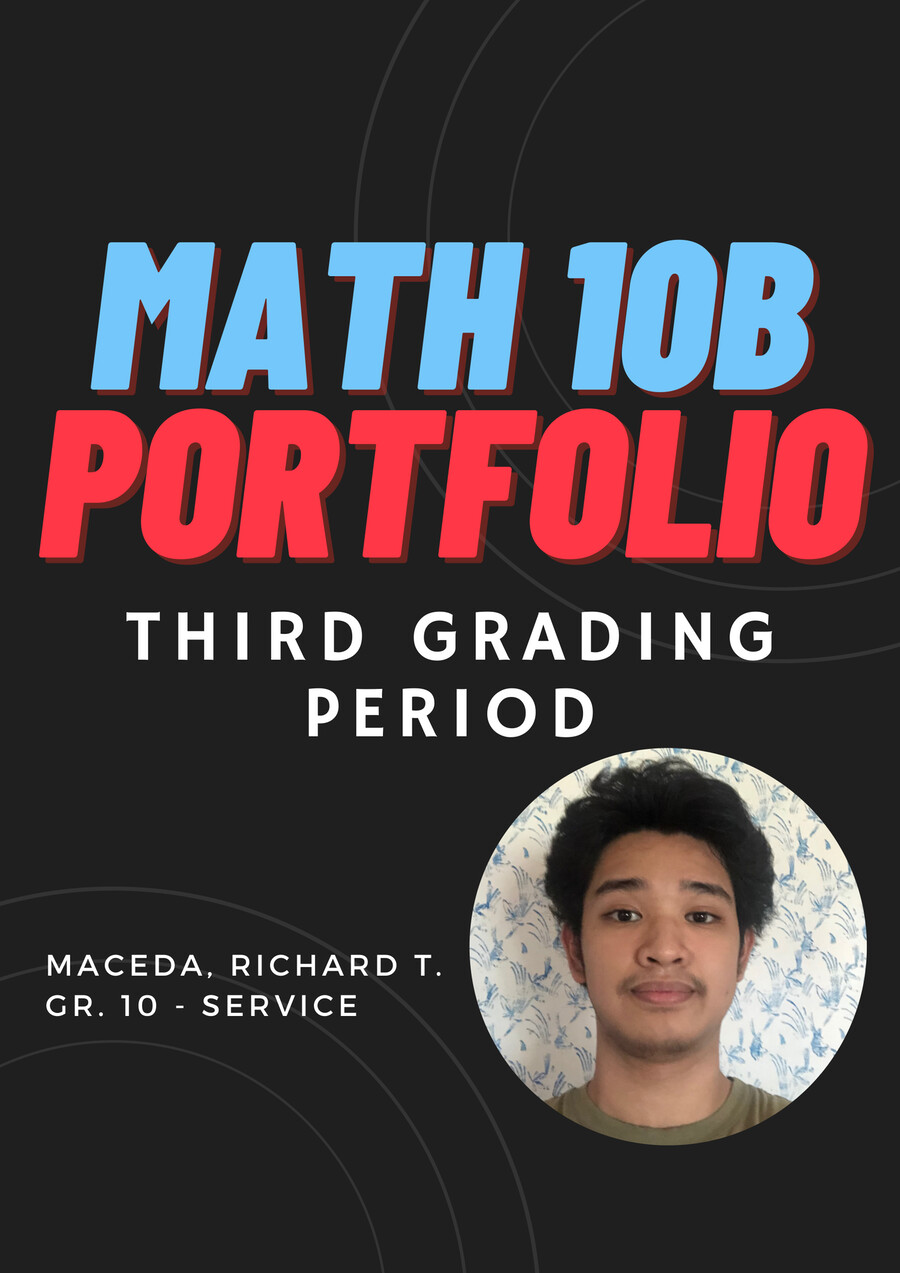 Math B Portfolio by Richard Maceda - Flipsnack