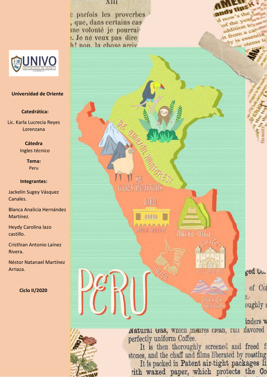 Magazine Peru by - Flipsnack