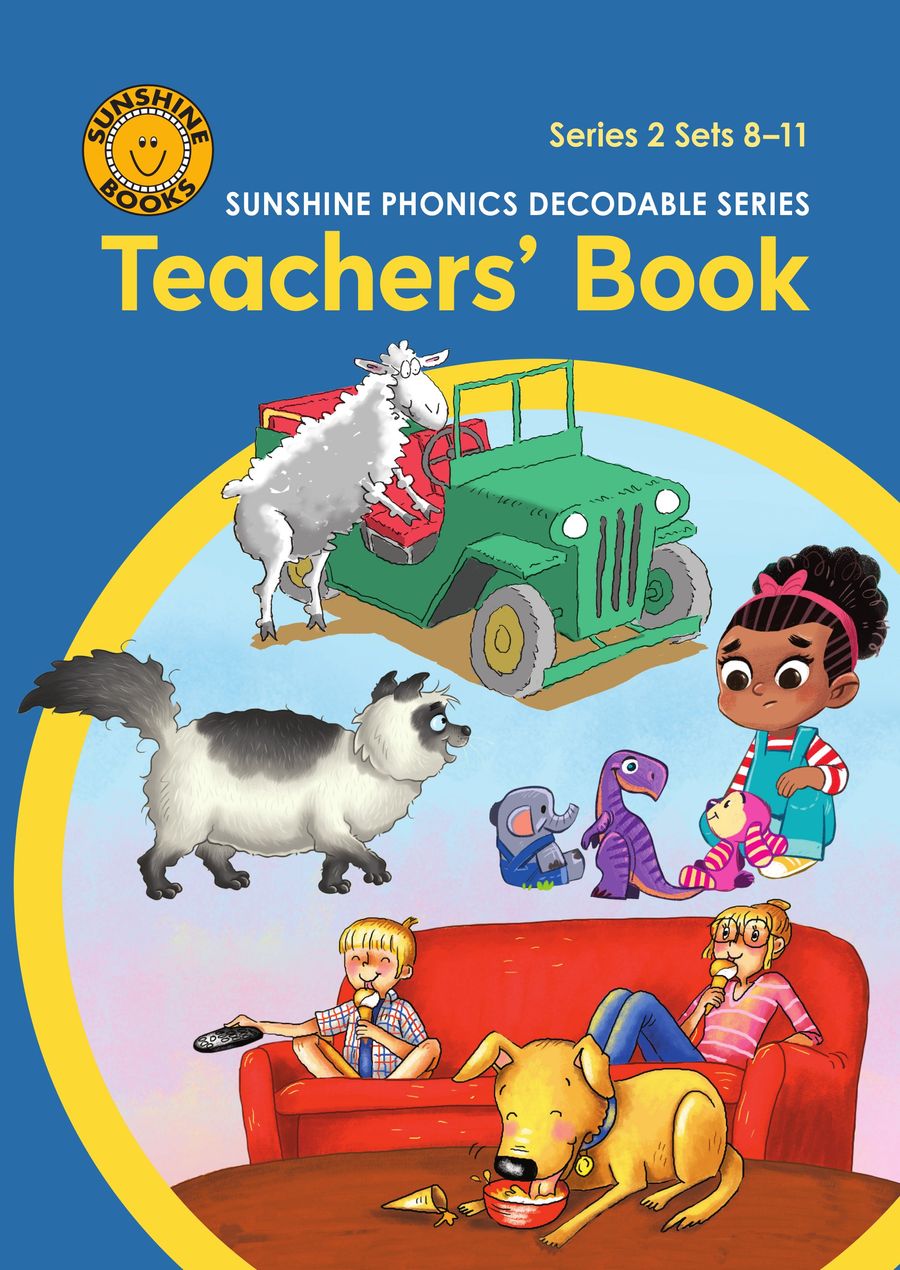 Sunshine Decodables Series 2 Teachers’ Book Sets 8-11 by Wendy Pye ...