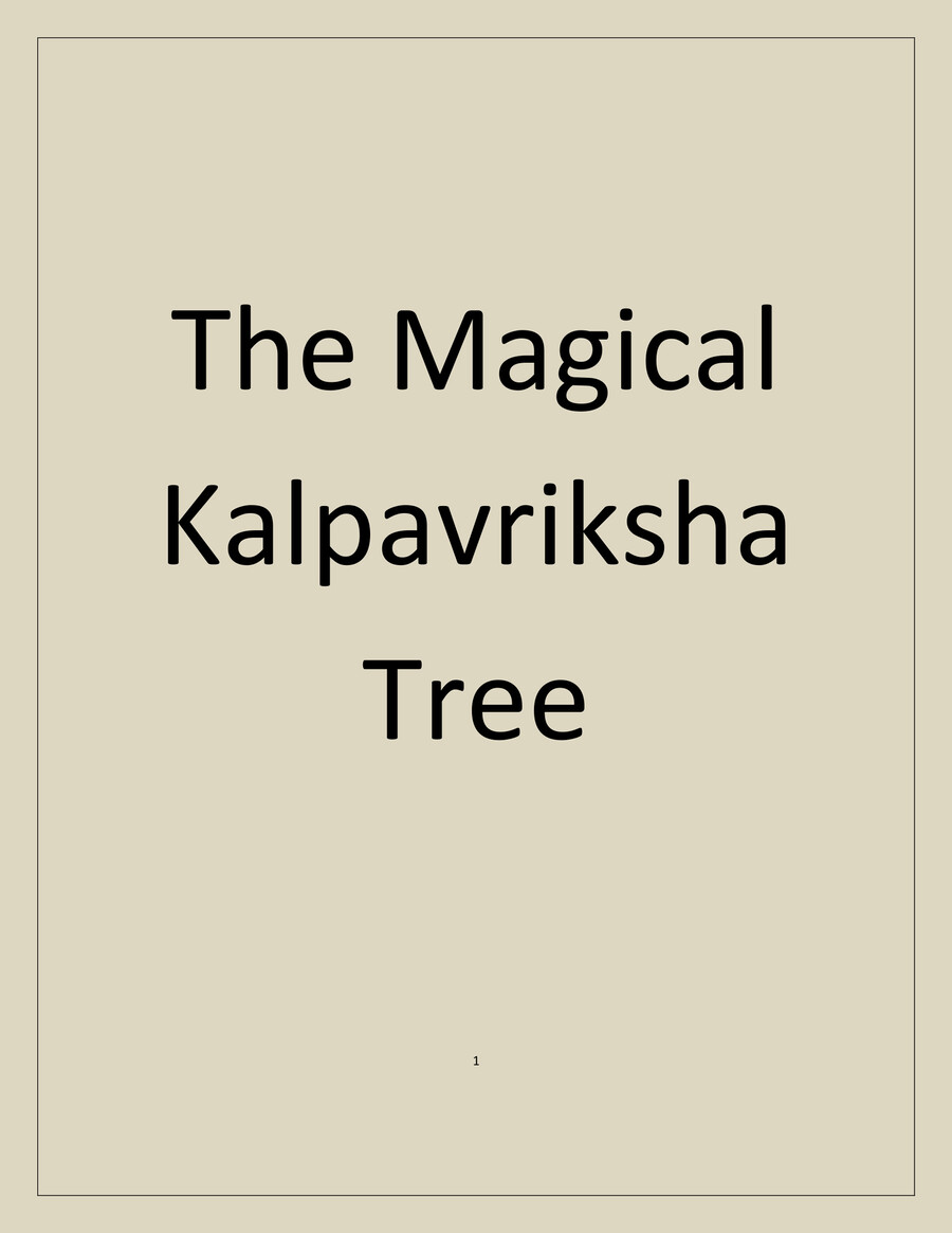 The Magical Kalpavriksha Tree by Avrahnil - Flipsnack