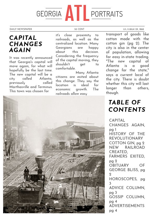 Georgia Portraits by Sidney Parker - Flipsnack