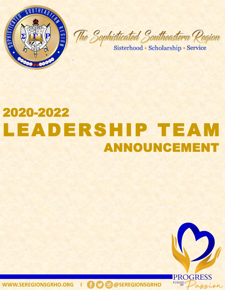 2020-2022 SER Leadership Team Announcement by sersgrho1922 - Flipsnack