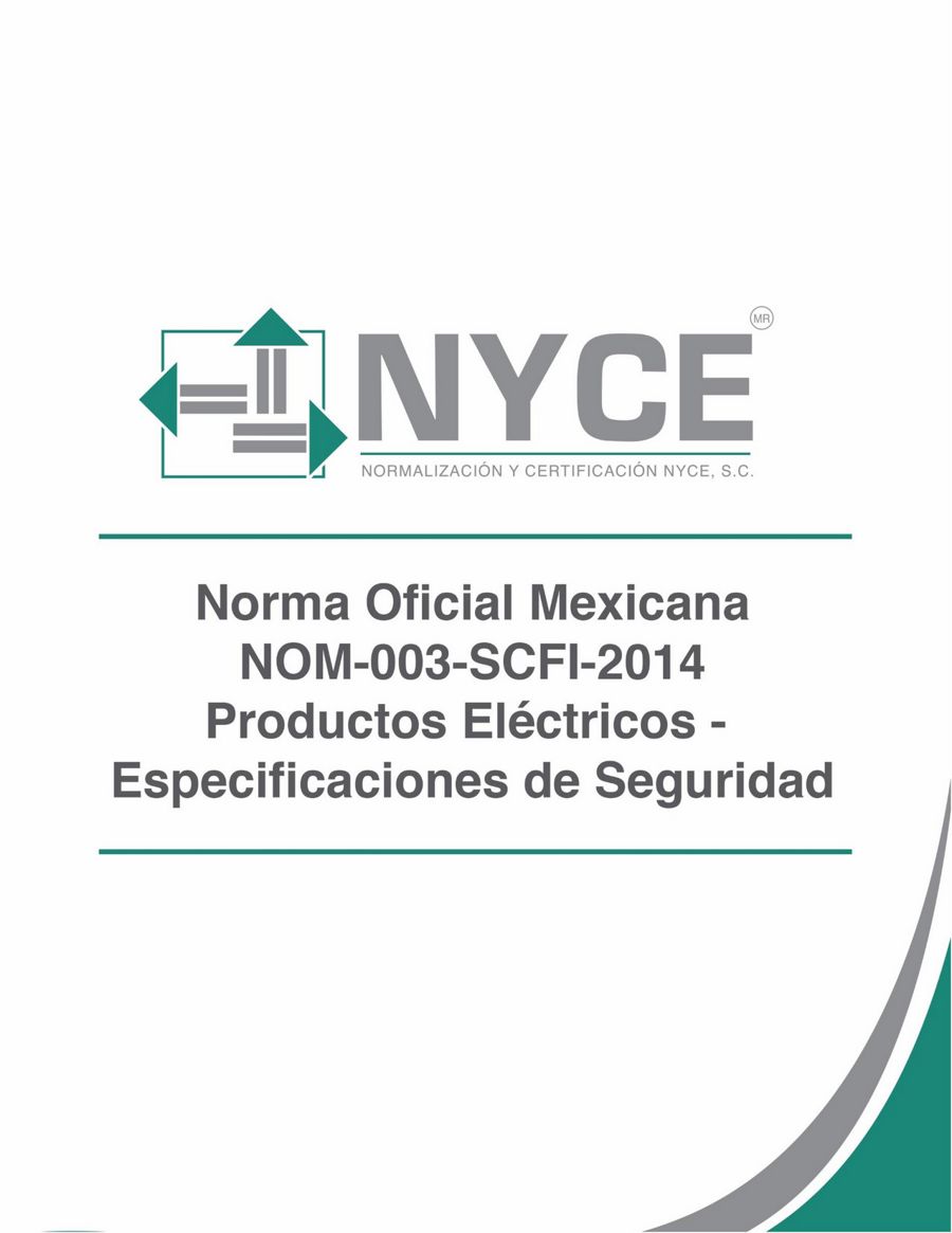 NOM-003-SCFI-2014 by GACETA NYCE - Flipsnack