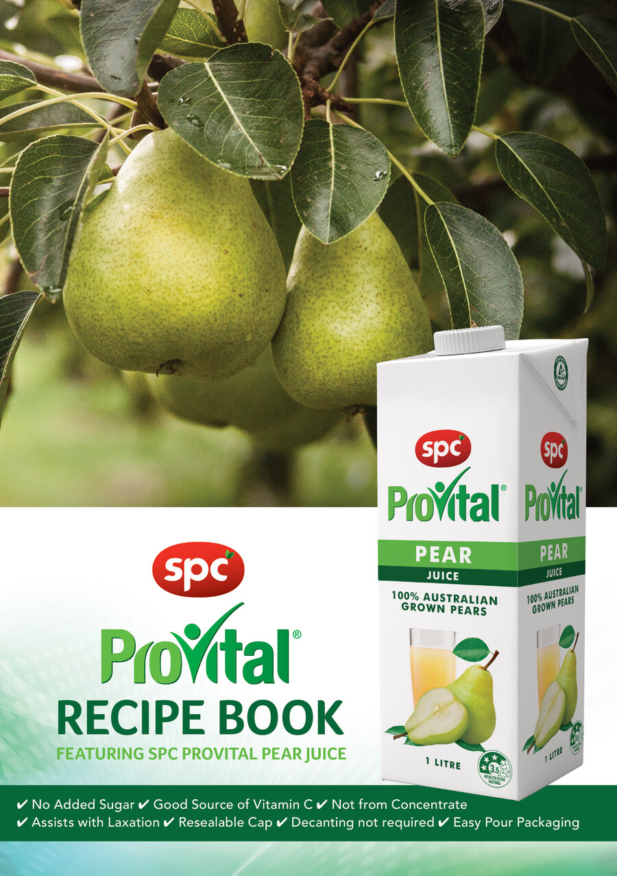 SPC ProVital Pear Juice Recipe Booklet by SPC Trade... - Flipsnack