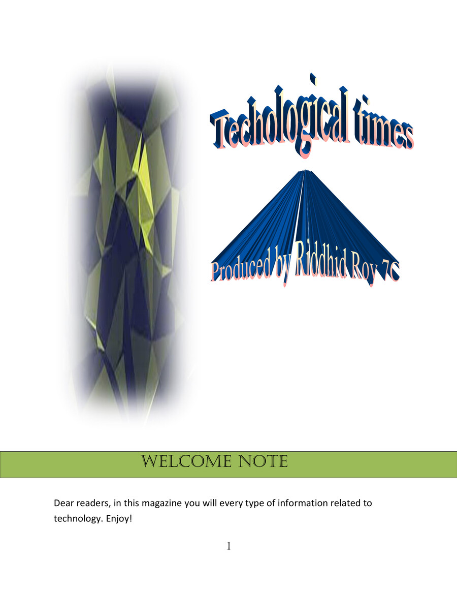 IT magazine_ICT project by Riddhid Roy - Flipsnack