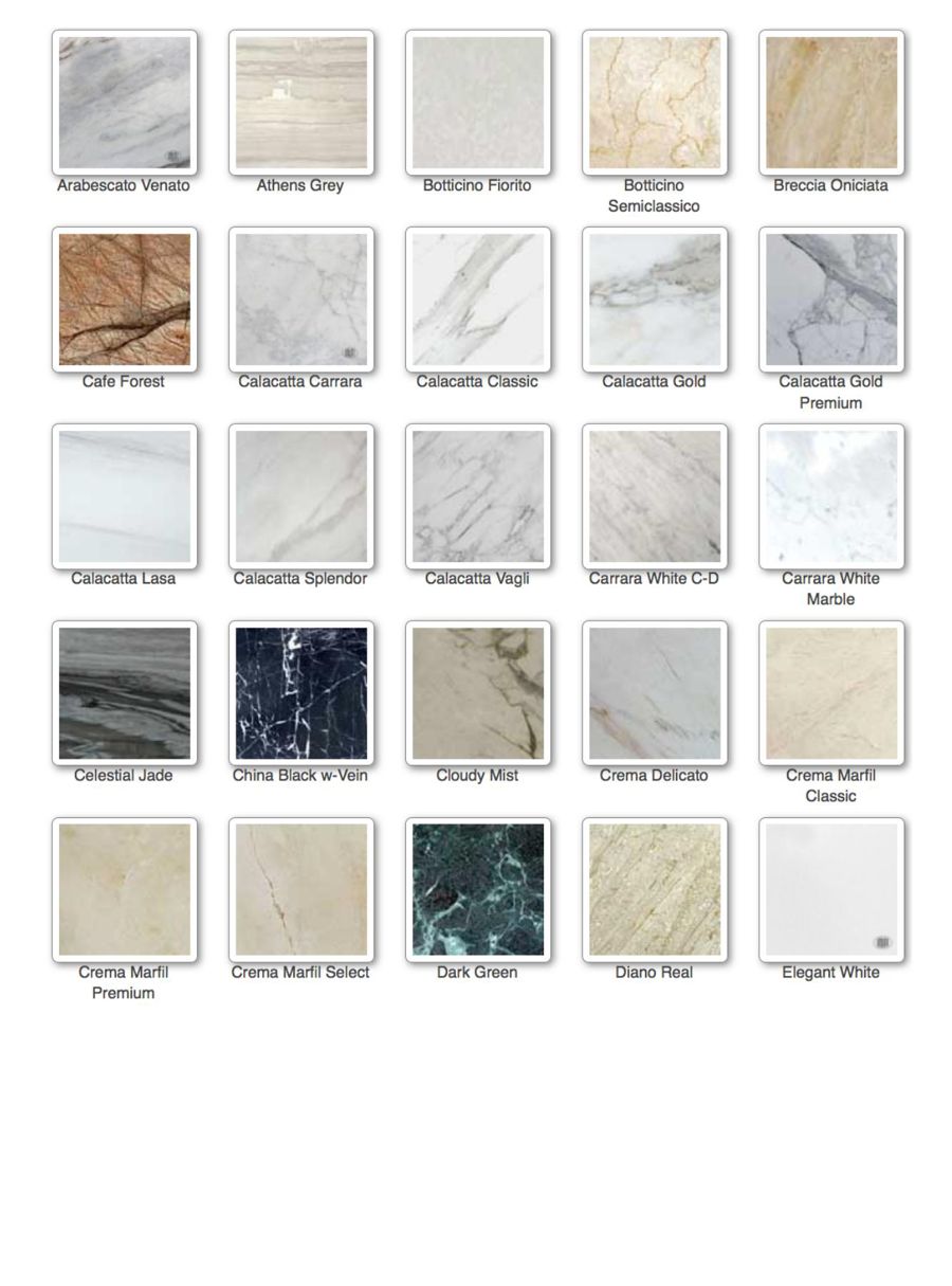 marble slab colors by bigbrothersmg - Flipsnack