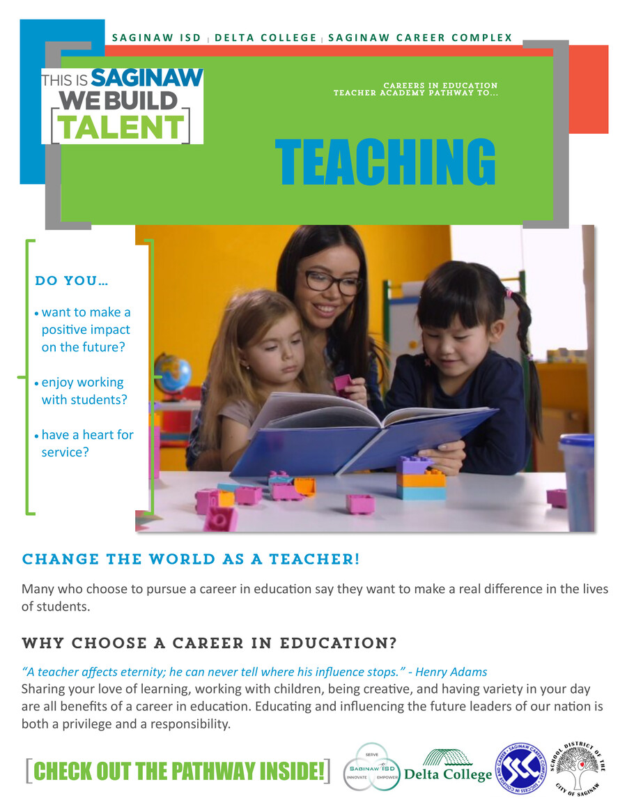 Marshall Plan Teaching Career Pathway Brochure by Lindsay Bryce - Flipsnack