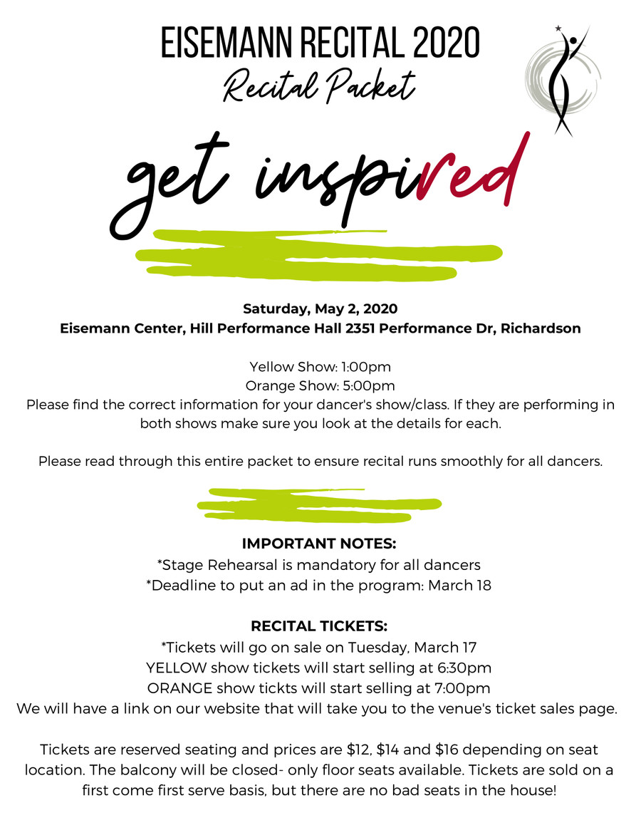 BOTH- Eisemann Recital Packet (1) by - Flipsnack