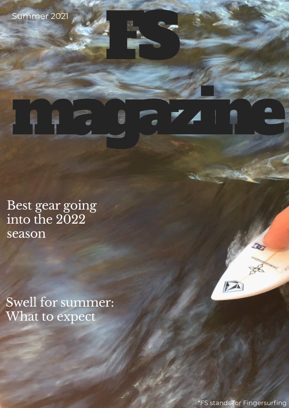 FS Magazine, Summer, 2021 by Biggs Gordon - Flipsnack